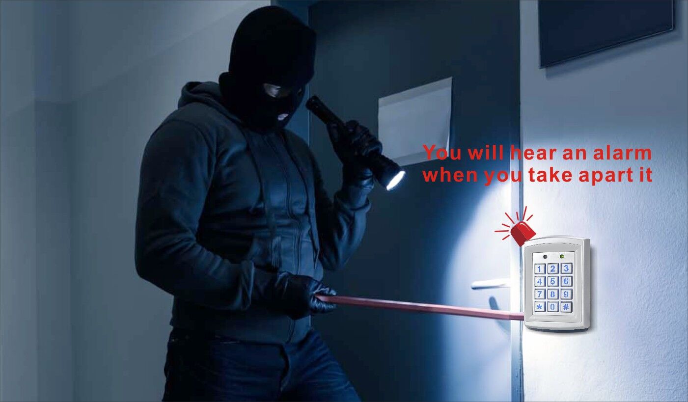 Waterproof Stand Alone Metal Access Control Keypads Access Control ...