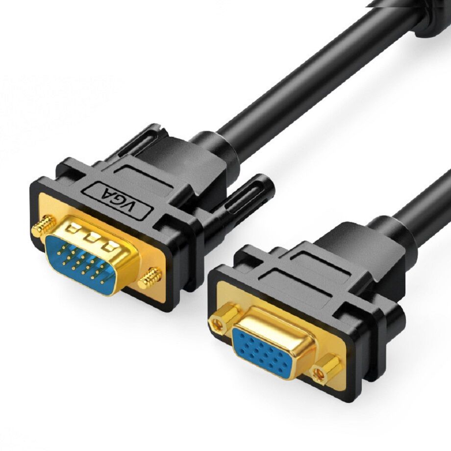 Buy Wholesale China Vga Cable, Vga 3+6 Cable Male To Female With Two ...