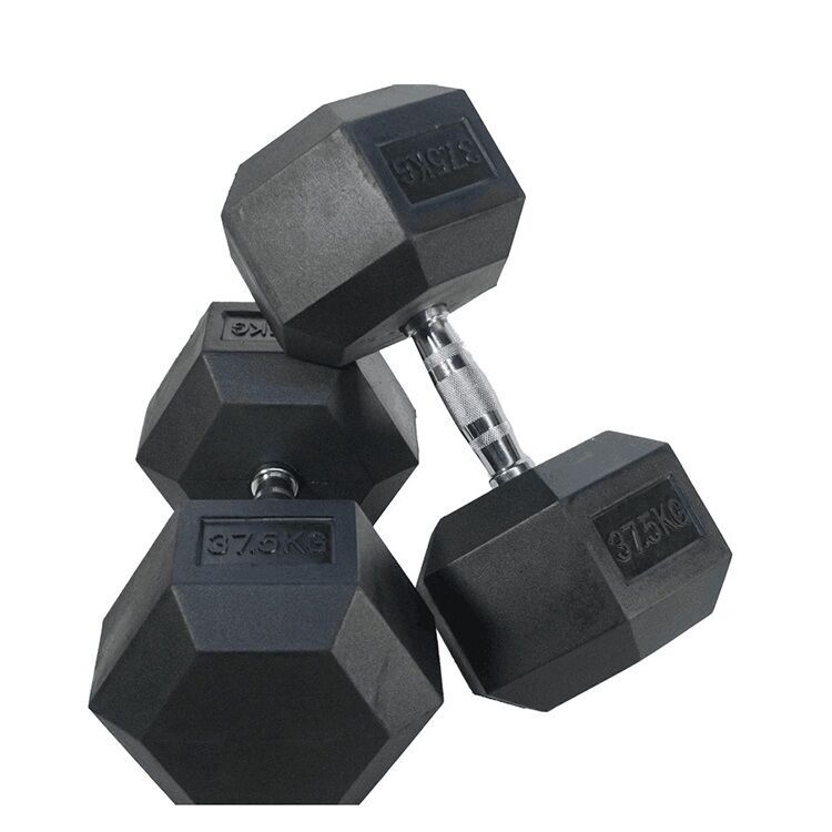 Wholesale Gym Dumbbell Set Hexagon Dumbbell Adjustable Rubber Hex ...