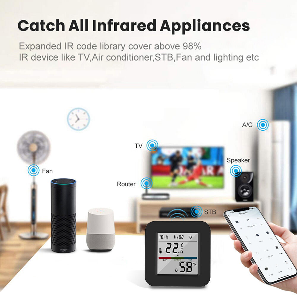 Buy China Wholesale Tuya Wifi Remote Control With Temperature And ...