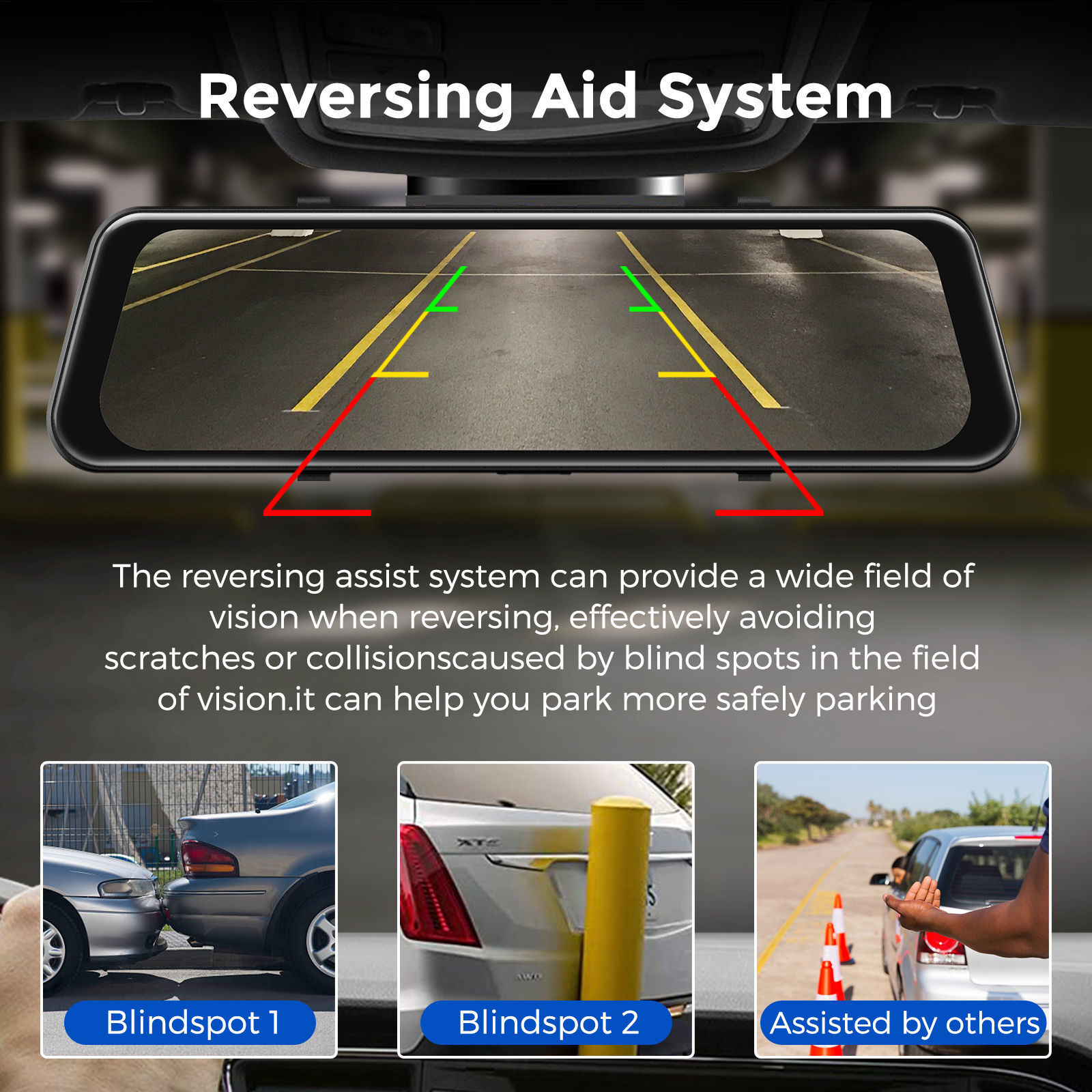 Buy Wholesale China Azdome Ar09 Supplier Cars & Trucks Rear View Dual ...