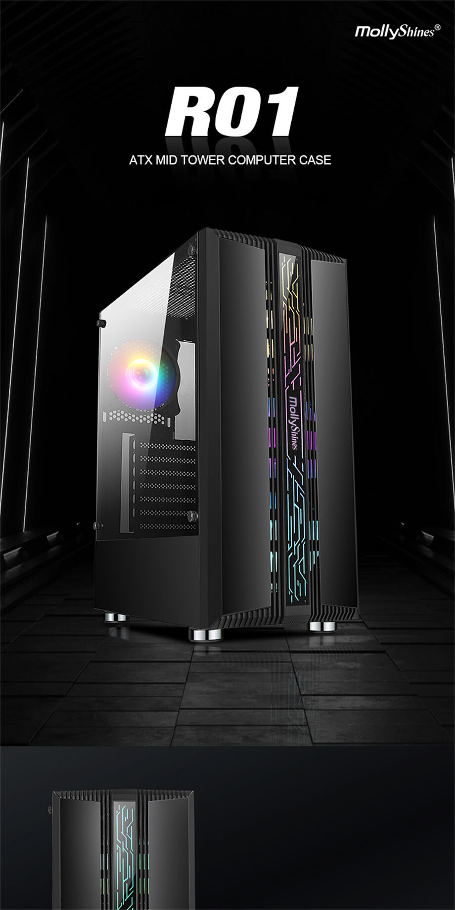 Buy Wholesale China Atx Gaming Computer Case Made In China Game ...