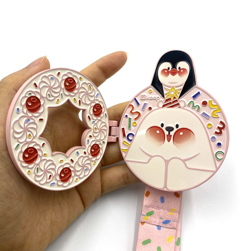 Buy Wholesale China Manufacturer Custom 3d Pvc Pink Doughnut Color ...