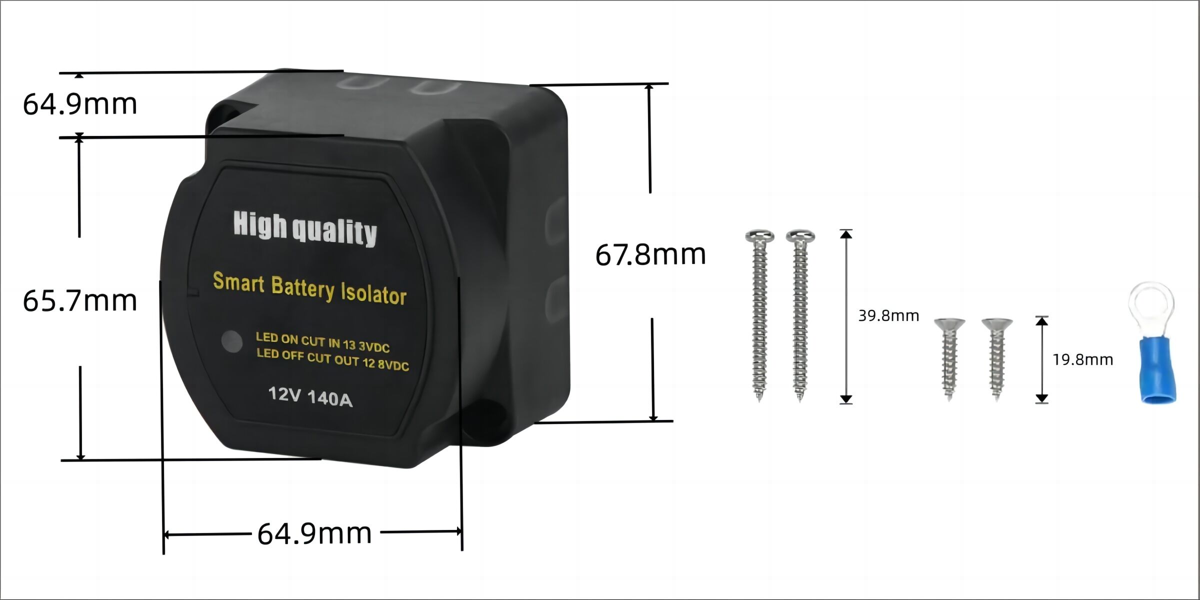 Buy Wholesale China 12v 140 Amp Smart Dual Battery Isolator For ...