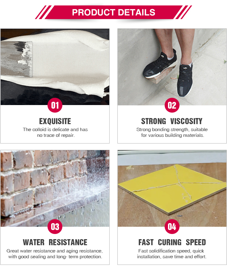 Buy China Wholesale Fast Curing Mastic Polyester Polystone Adhesive ...