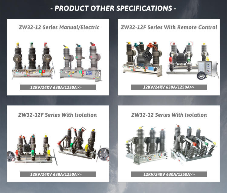 High-voltage Pole Mounted Vacuum Circuit Breaker 630a 12kv Outdoor Hv Auto Recloser Vcb Zw32 ...