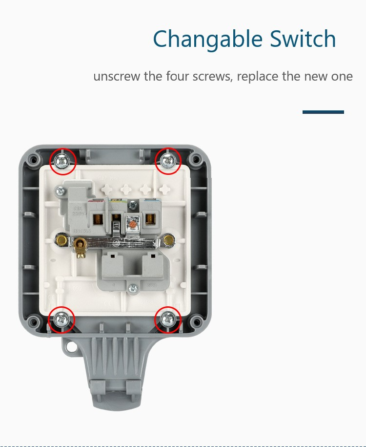 Buy Wholesale China 1way Outdoor Sockets Waterproof Outlets Uk Usa Eu ...
