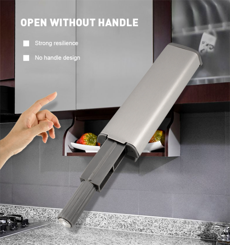 Furniture Hardware Magnetic Rebound Device Push To Open Door Catch For ...