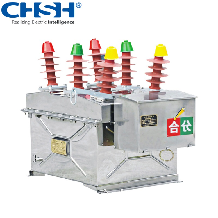 Zw8 Outdoor Ac Vacuum Circuit Breaker With Isolation High Voltage 12kv ...