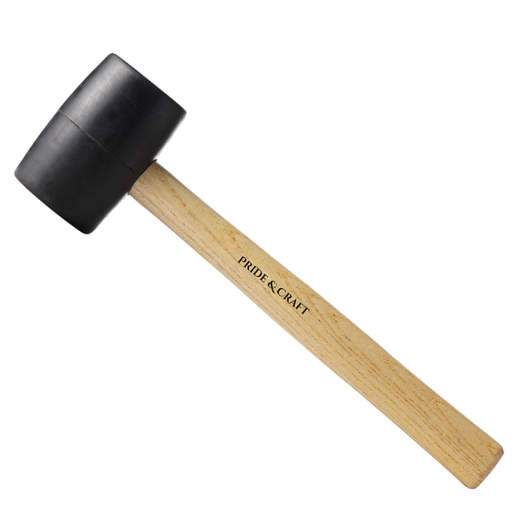 Floor Installation Rubber Head Mallet Hammer With Wooden Handle 8oz ...