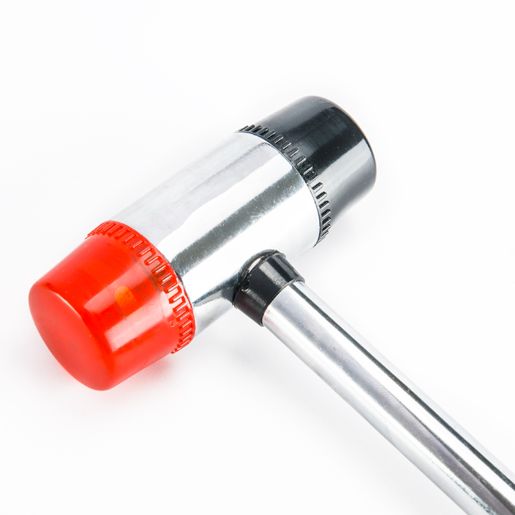 Rubber And Nylon Hammer Wooden Handle Double Face Hammer Two Way Mallet ...