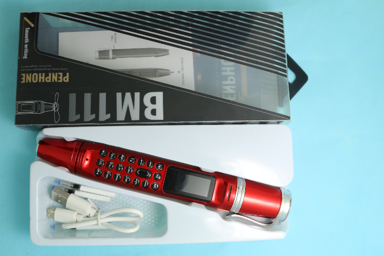 Pen Shape Dialer Mobile Phones With Camera Flashlight 0.96" Tiny Screen ...