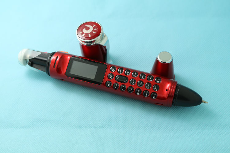 Pen Shape Dialer Mobile Phones With Camera Flashlight 0.96" Tiny Screen ...
