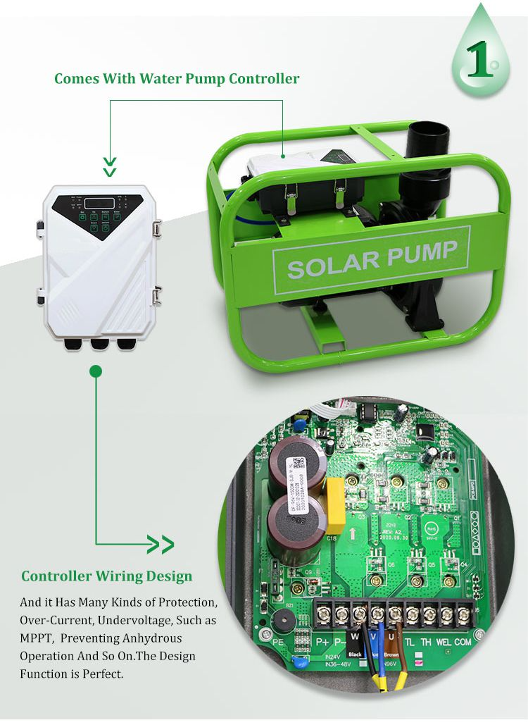 Buy China Wholesale High Flow Dc Solar Surface Water Pump For ...