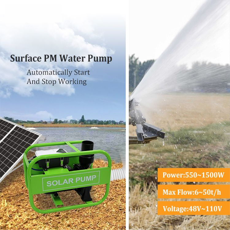 Buy China Wholesale High Flow Dc Solar Surface Water Pump For ...