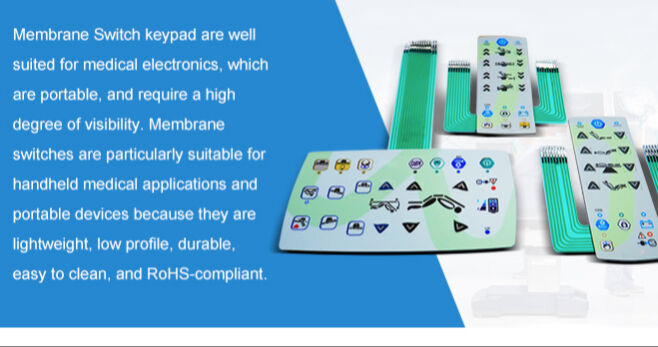 Customized High Quality Manufacturer Of Digital Membrane Switch Keypad ...
