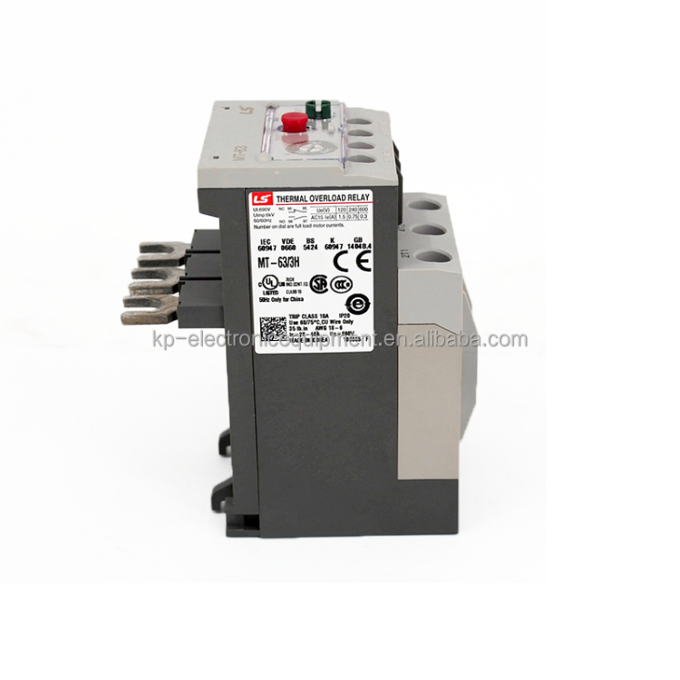 Original Authentic Electrical Thermal Overload Relay Mt-63/3h 12a-65a ...