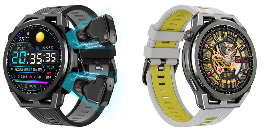 High Quality Smart Watch With Tws Earbud 4g Mp3 Music Memory Smartwatch ...