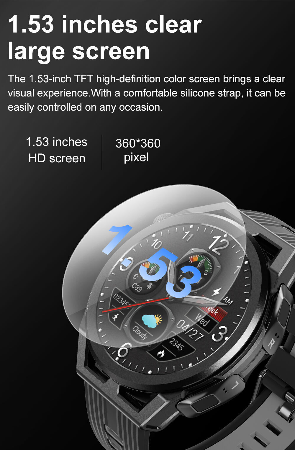 Fast Delivery Sc7a20 G-sensor Njh31 Nfc Bt5.0 Smartwatch Reloj ...