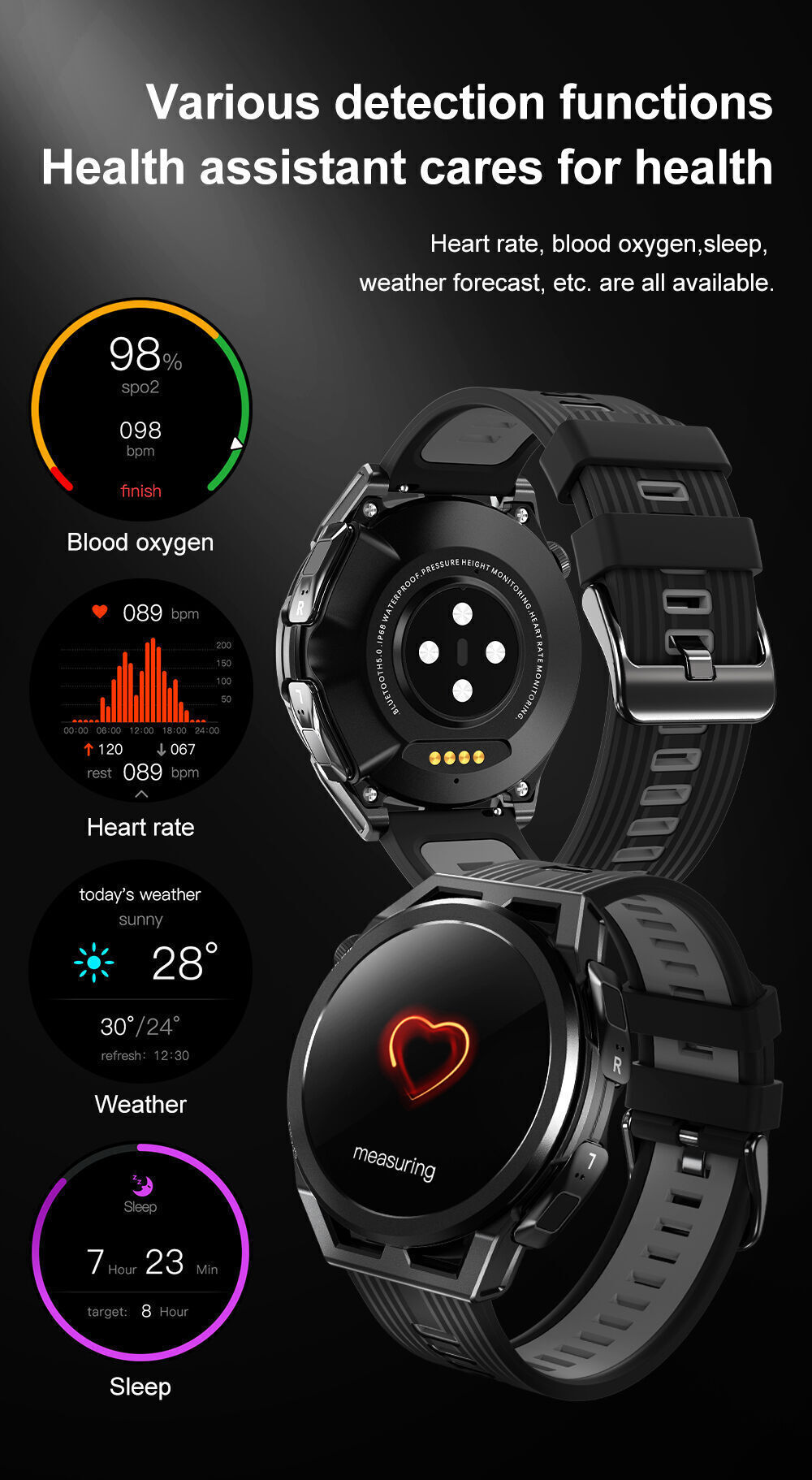 Buy Wholesale China High End Sports Models Njh31 Nfc Bt5.0 Smartwatch ...