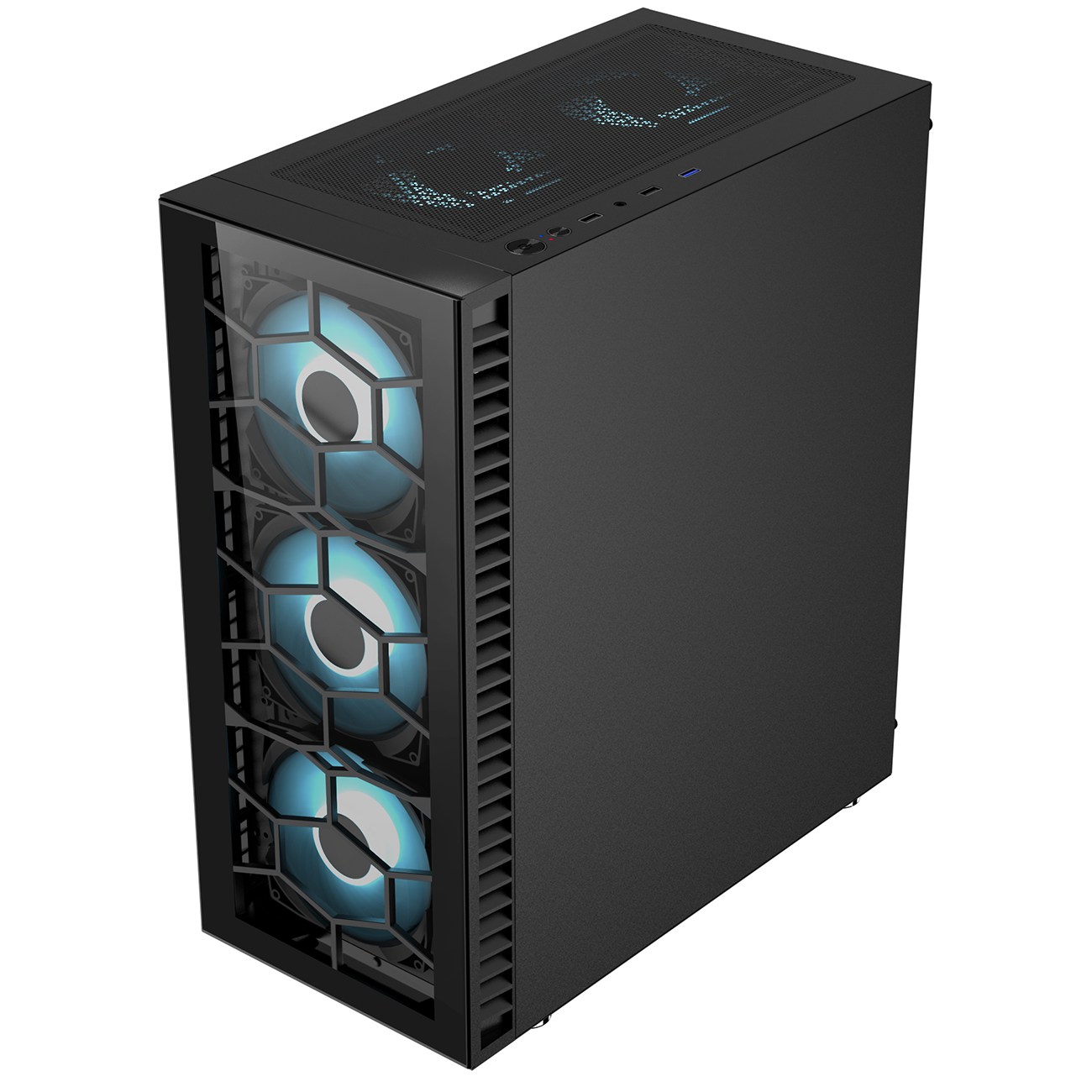 Oem Odm Tempered Glass Side Panel Eatx Pc Case Gaming Liquid Cpu Cooler ...