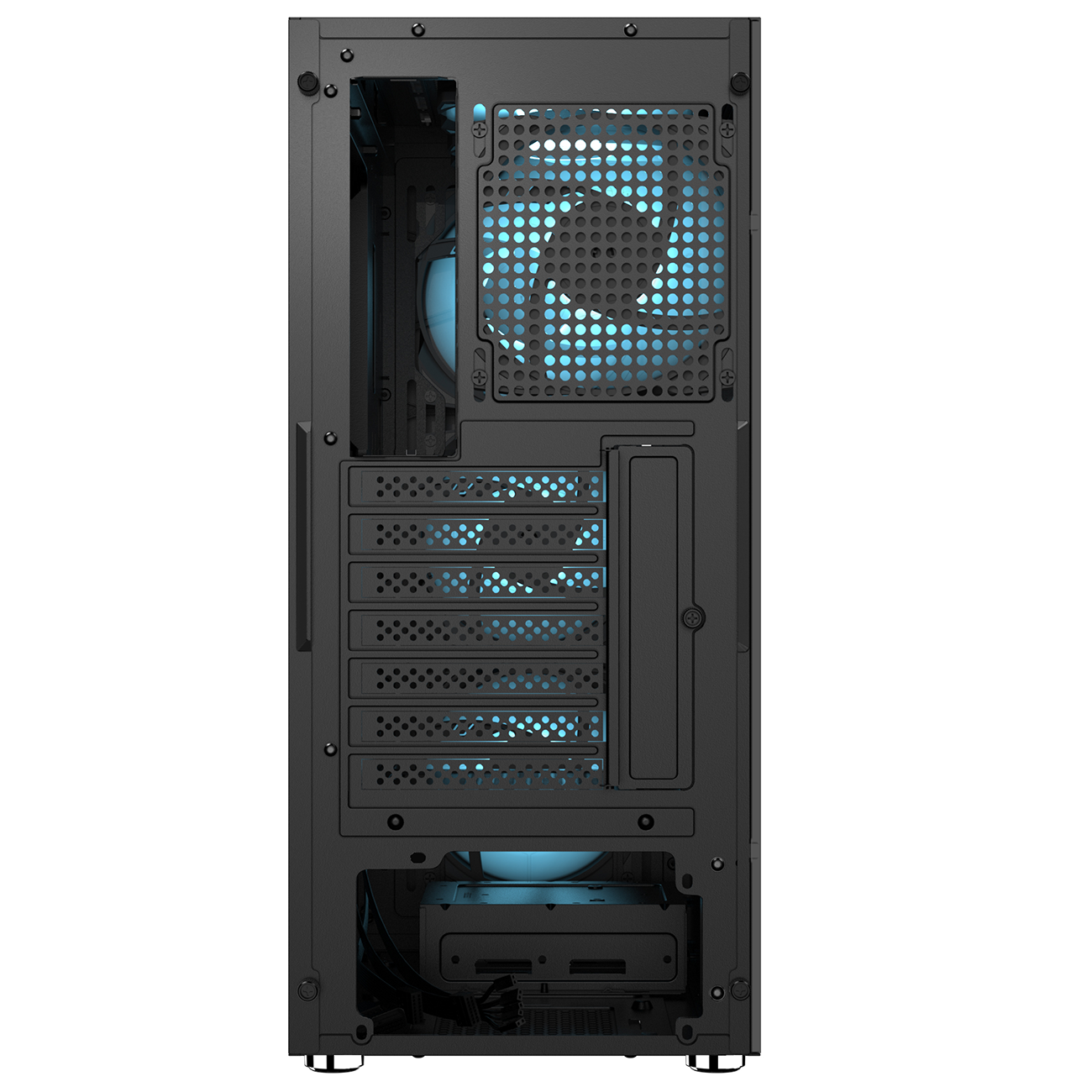 Oem Odm Tempered Glass Side Panel Eatx Pc Case Gaming Liquid Cpu Cooler ...