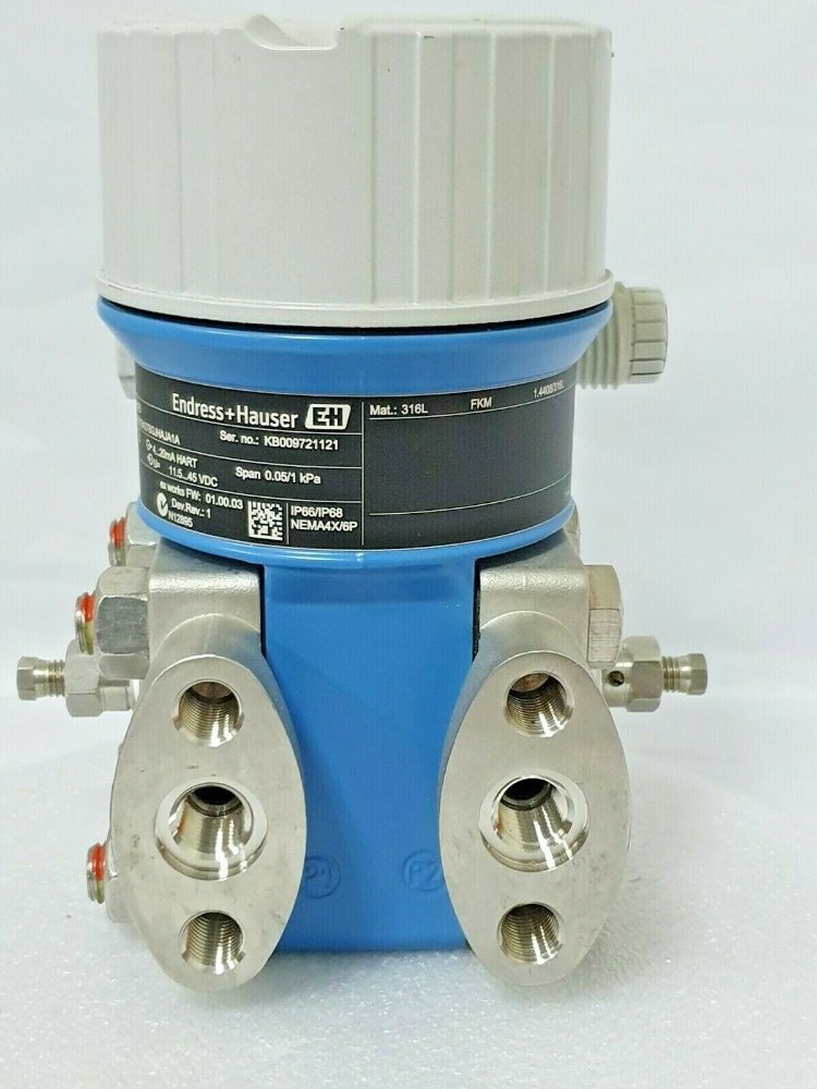 Endress Hauser Pressure Transmitter Pmd55 Differential Pressure Transmitter/sensor 11.5-45vdc ...