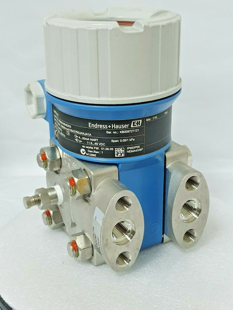 Endress Hauser Pressure Transmitter Pmd55 Differential Pressure ...