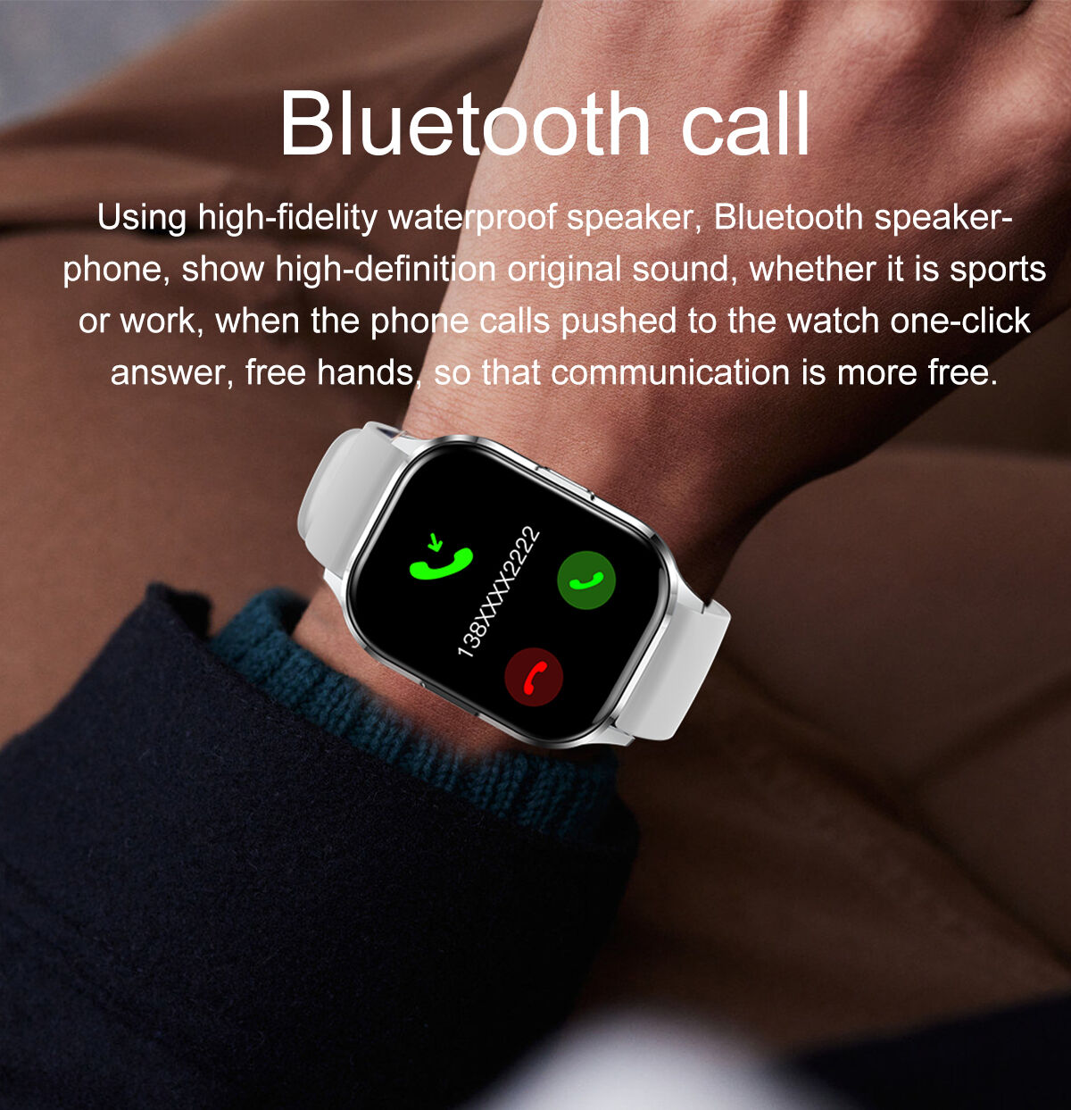 Buy Wholesale China New Bluetooth Call Nks09 Amoled Screen Smart Watch ...