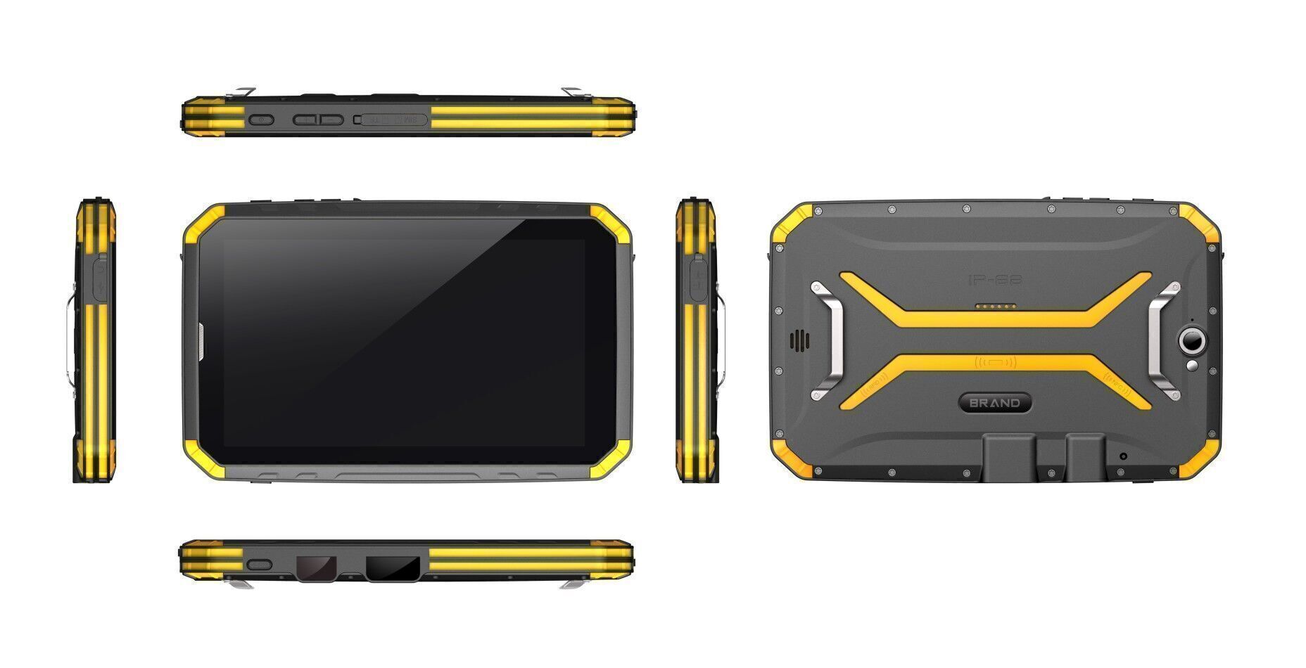 Buy Wholesale China 8 Inch Windows Rugged Tablet With Strip Scanning ...