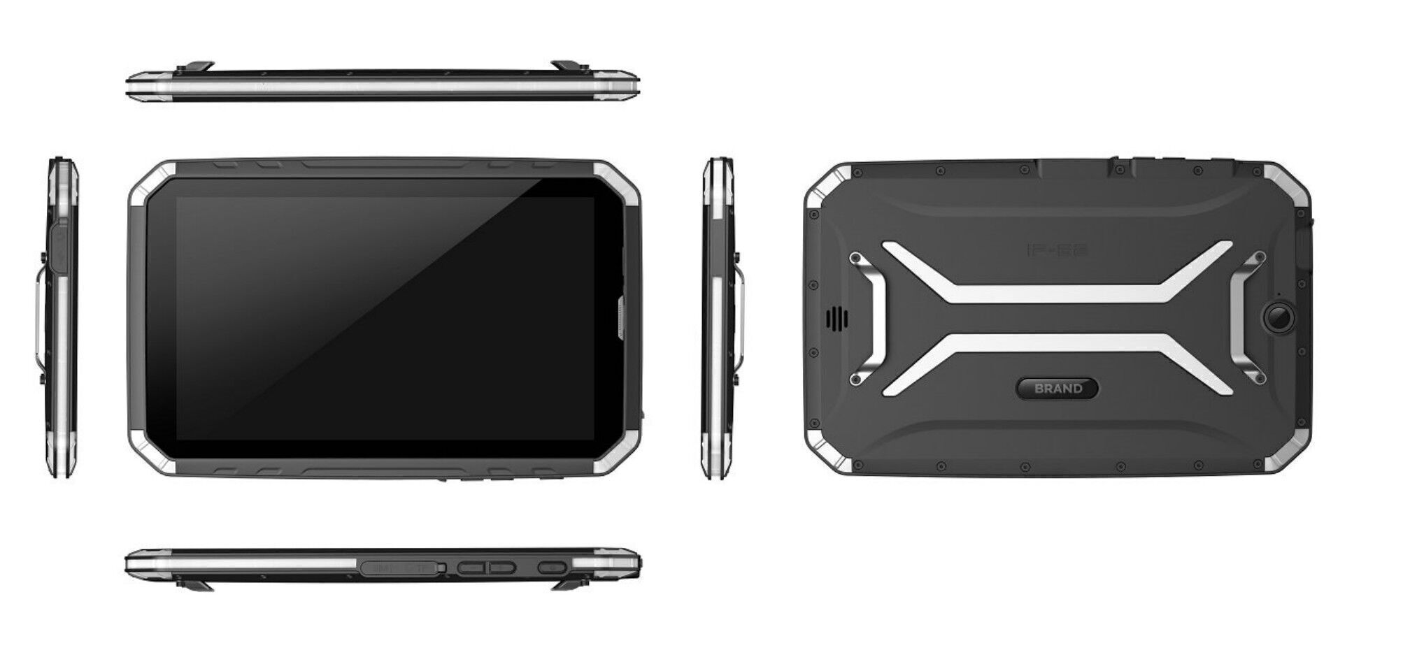 Buy Wholesale China 8 Inch Windows Rugged Tablet With Strip Scanning ...