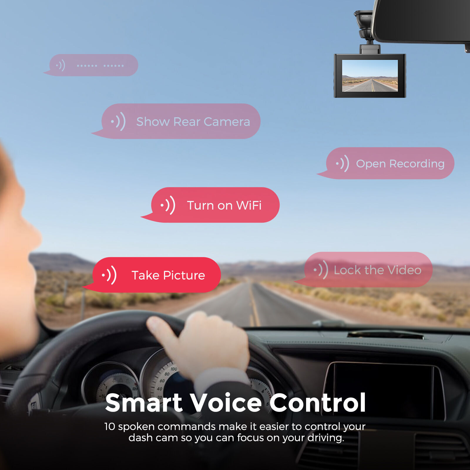 Buy China Wholesale Lingdu Ld02 Lite Dash Cam Gps 5g Wifi 4k+1080p Dual ...