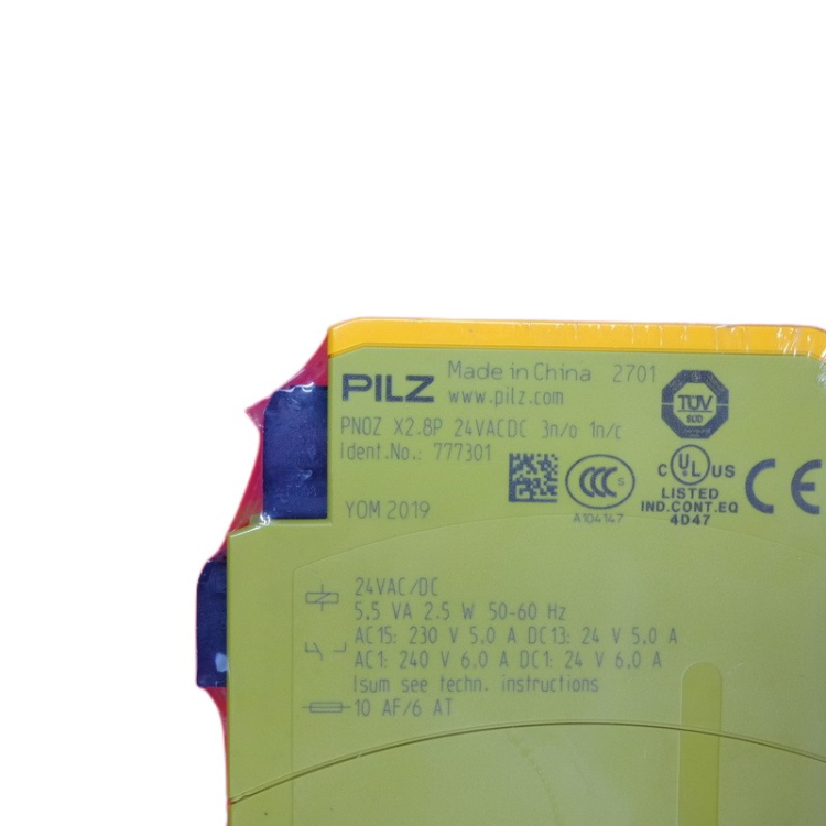 New Original Pilz 777301 Safety Relay Pnoz X2.8p 24vacdc 3n/o 1n/c In ...