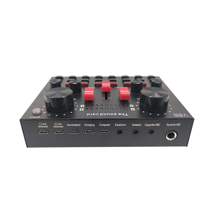 Good Price Mixer Usb Studio Recording Microphone V8s Greeting Module ...