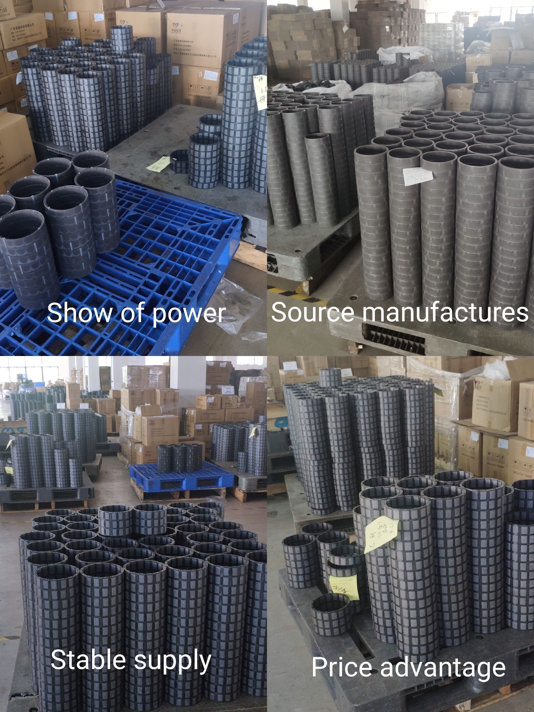 Bulk Buy China Wholesale Injection Molding Ferrite Magnet Bonded Ring ...