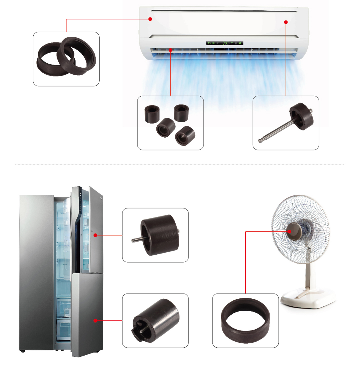 Buy Wholesale China Manufacture Low Price Multipole Half Large Fidge ...