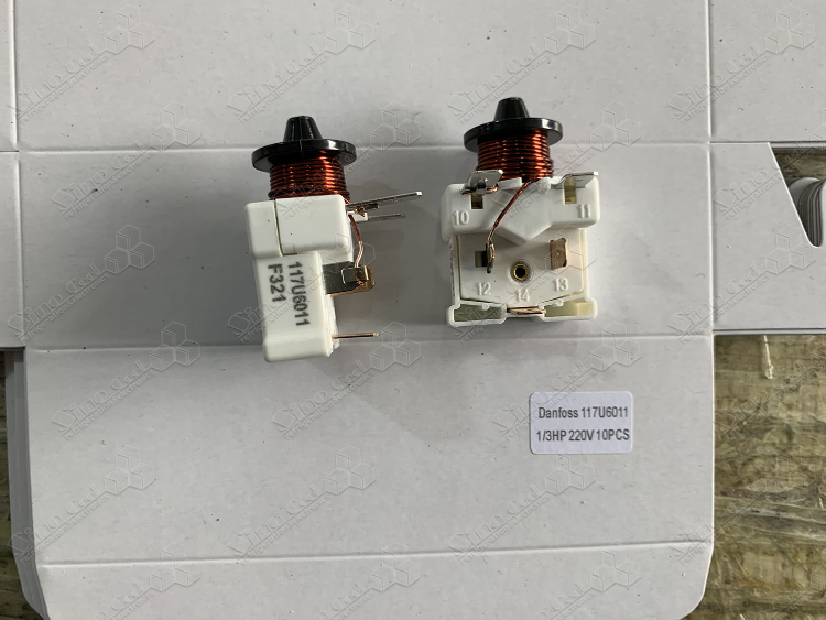 117u6015 Danfoss Compressor Start Relay 110v 220v 1/3 1/6 Pw Danfoss ...