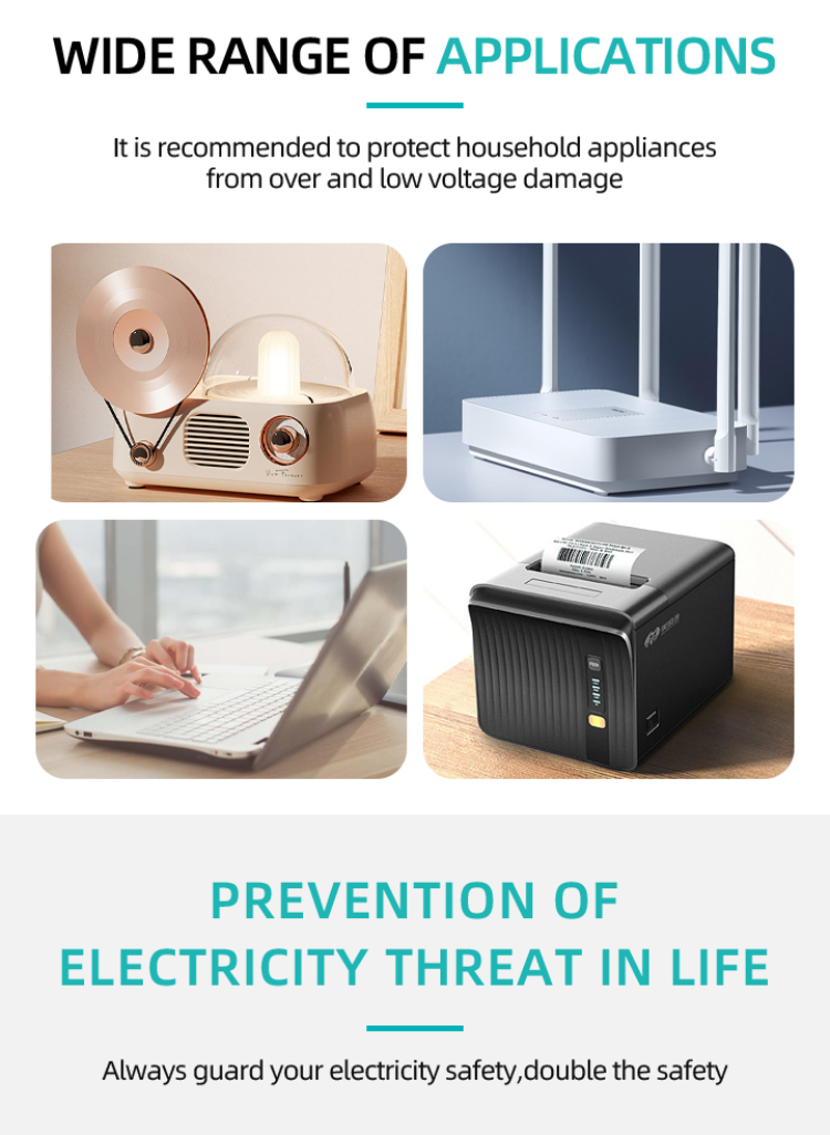 Vpd1 40a 220v Reconnect Under And Over Voltage Protection Protective ...