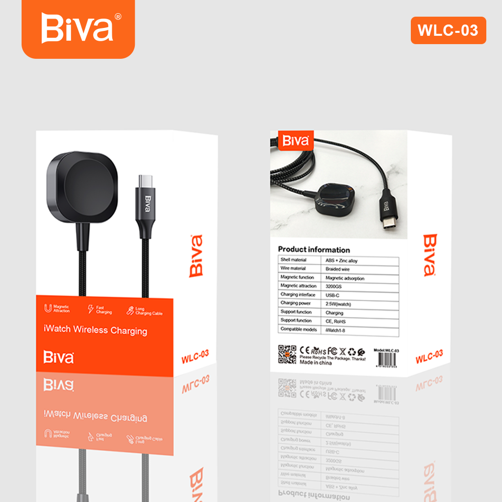 Buy Wholesale China Biva Wlc-03&wholesales Wireless Magsafe Charger 2.5w Magnetic Wireless ...