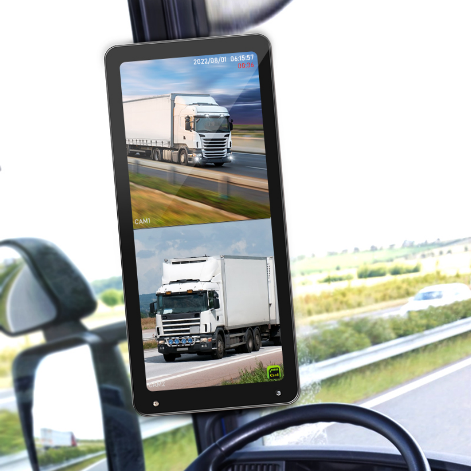 12.3 Inch 1080p Hd Mobile Rearview Mirror Mirror Camera For Truck Car ...