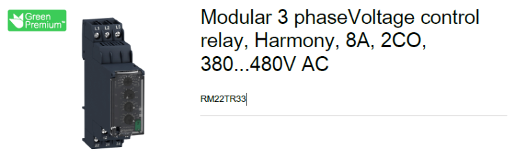 Buy China Wholesale Hot Sales Schneider 3 Phase Voltage Control Relay ...