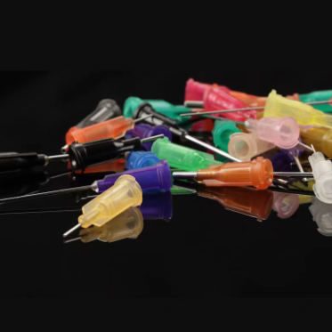 Curved Syringe End Glue Tip Epoxy Resin Blunt Dispense Tips Luer Lock ...