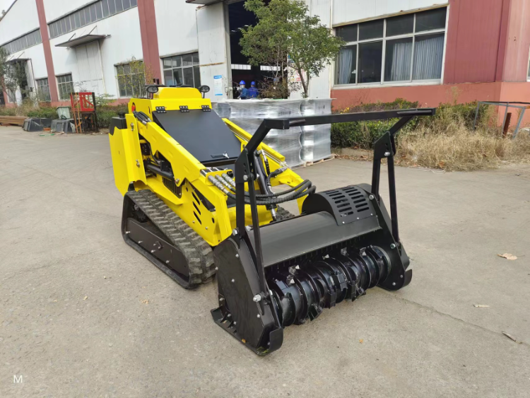 Farm Skid Loaders 25hp Mini Skid Steer Loader Diesel Joystick Mini Skid ...