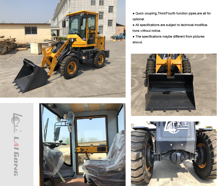 Buy Wholesale China Mini Skid Steer Hydrostatic Wheel Loader Free ...