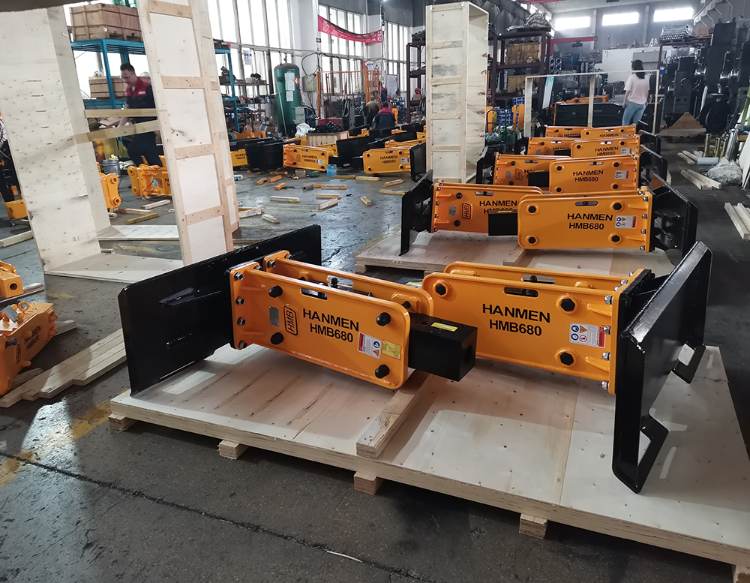 Mini Skid Steer Loader Breaker Excavator Hydraulic Jack Hammer Breaker ...