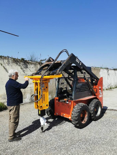 Mini Skid Steer Loader Breaker Excavator Hydraulic Jack Hammer Breaker ...