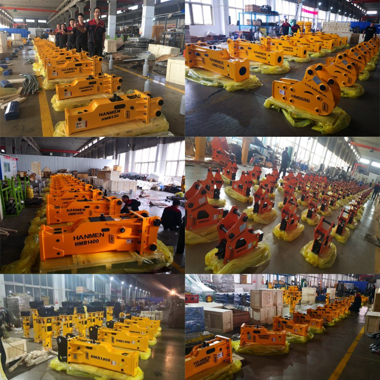 Mini Skid Steer Loader Breaker Excavator Hydraulic Jack Hammer Breaker ...