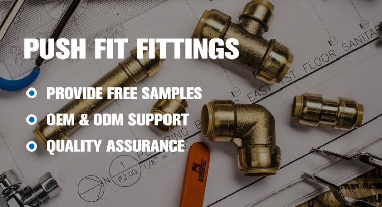 Buy Wholesale China Brass Plumbing Push Fit Fittings Copper Push In ...