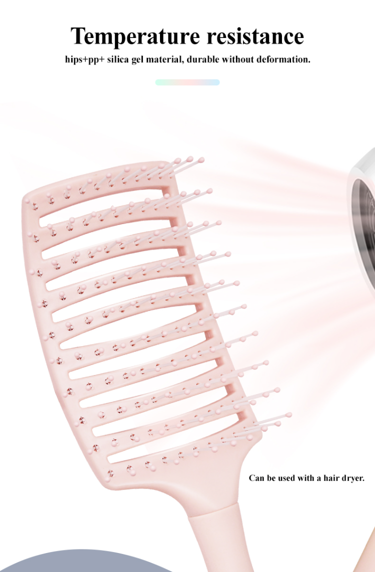 Buy Wholesale China Massager Scalp Thermal Hair Scalp Round Nylon Hips ...