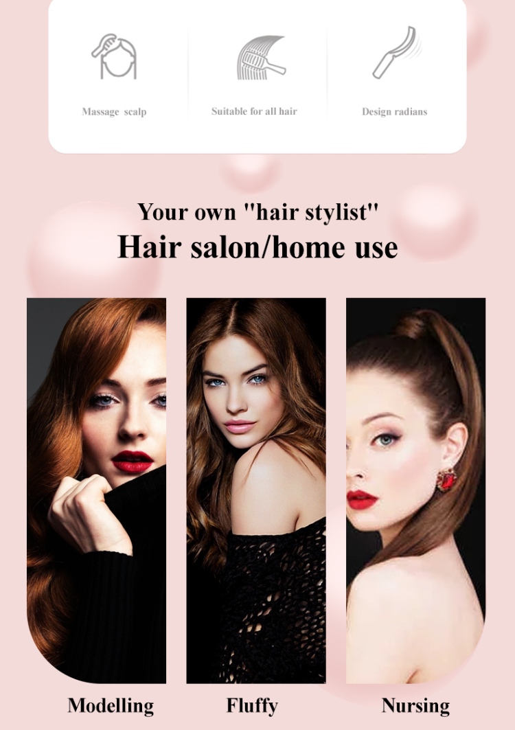 Buy Wholesale China Massager Scalp Thermal Hair Scalp Round Nylon Hips ...